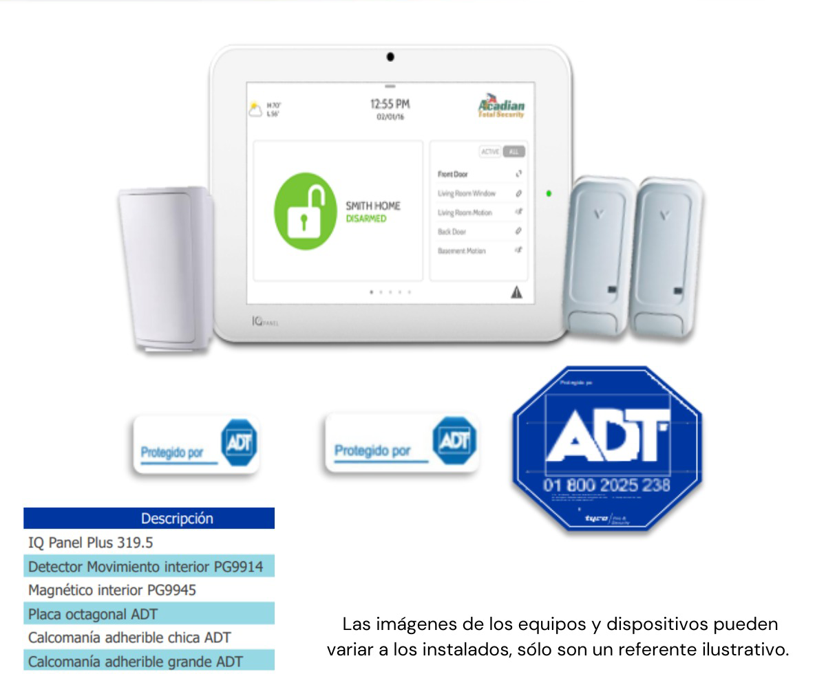 Promociones alarmas ADT - Alarmas en Mexico