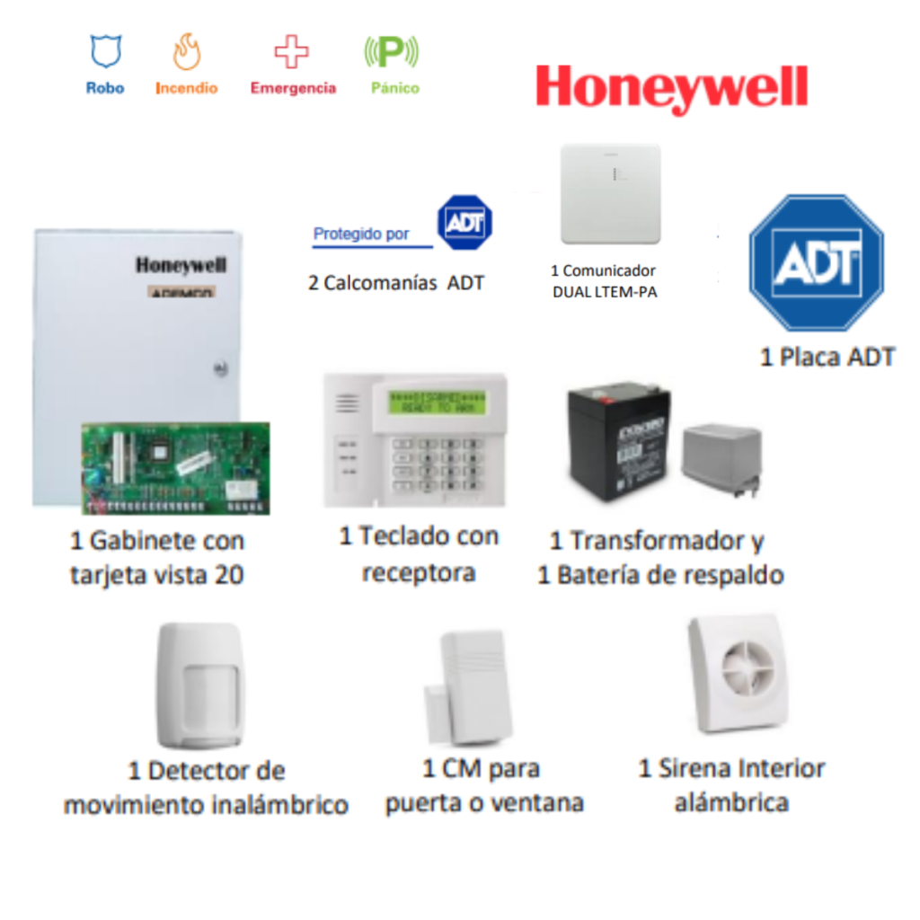 Promociones alarmas ADT - Alarmas en Mexico